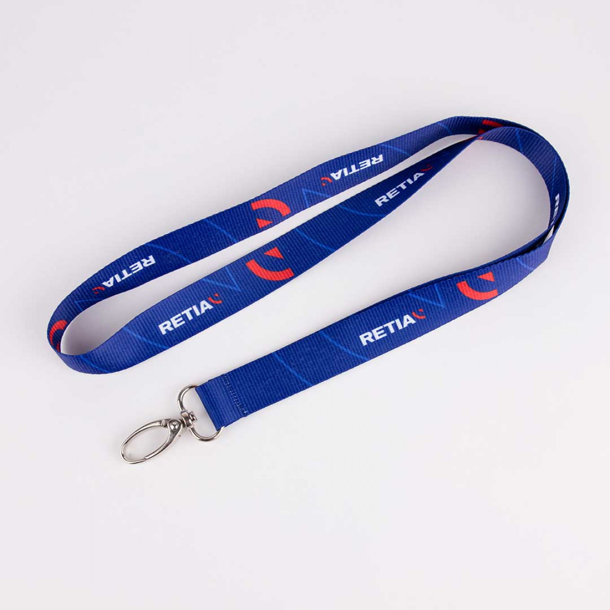 Cinta lanyard personalizada, estriada | www.euroko.es