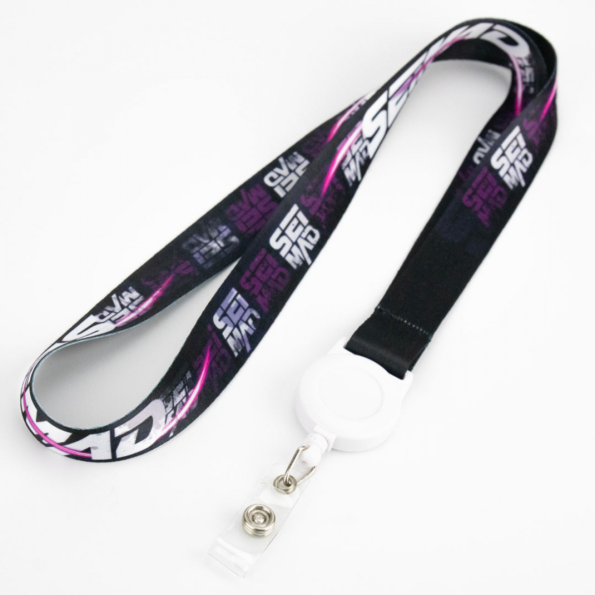 Cinta lanyard personalizada con yoyo | www.euroko.es