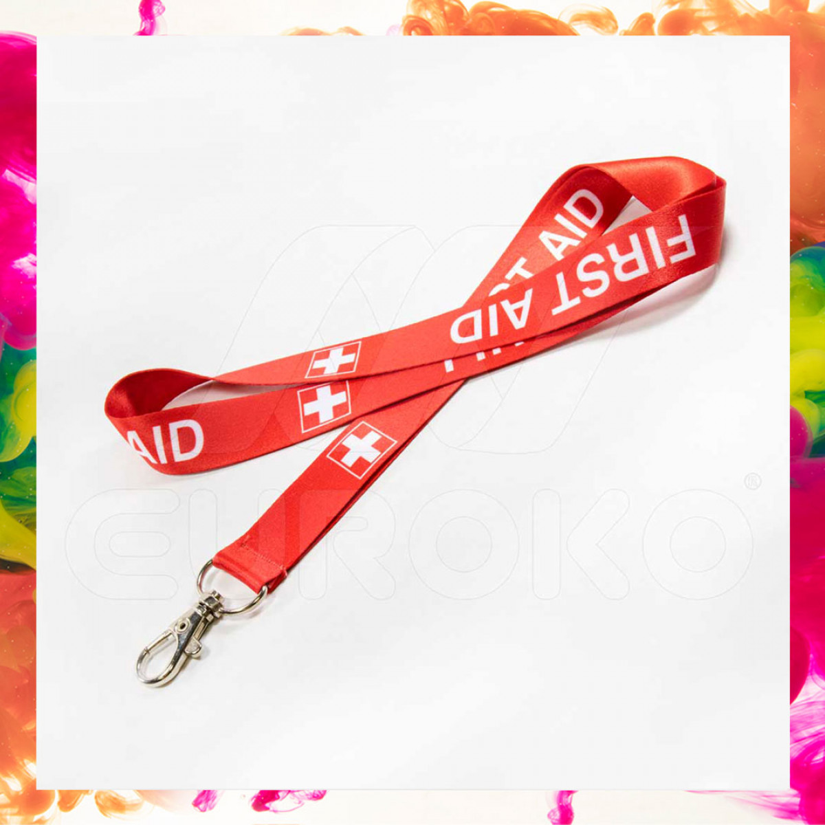 Lanyards prefabricados | Lanyard First Aid | www.euroko.es
