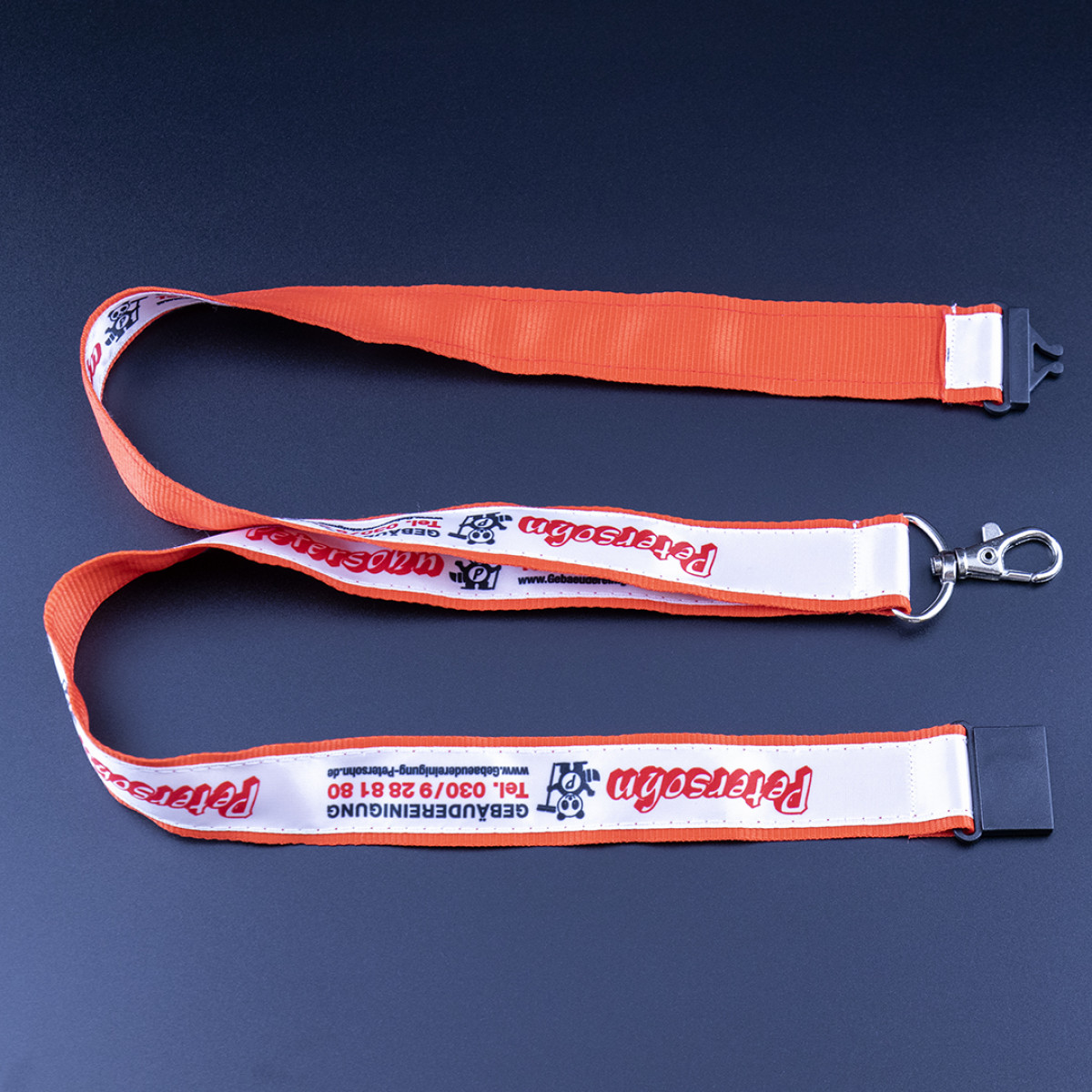 Cinta lanyard premium con cierre de seguridad | www.euroko.es