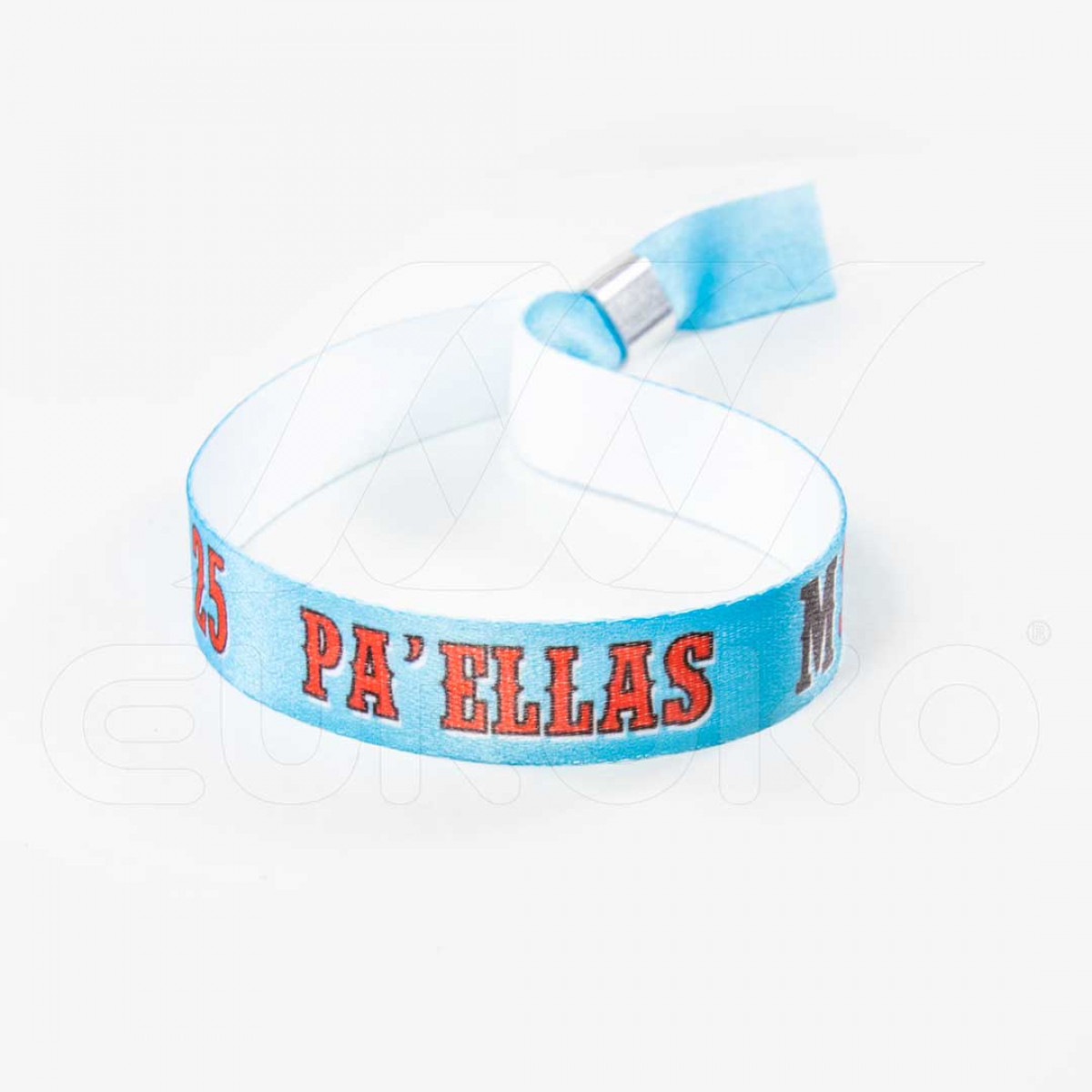 Pulsera de tela personalizada 15mm | www.euroko.es