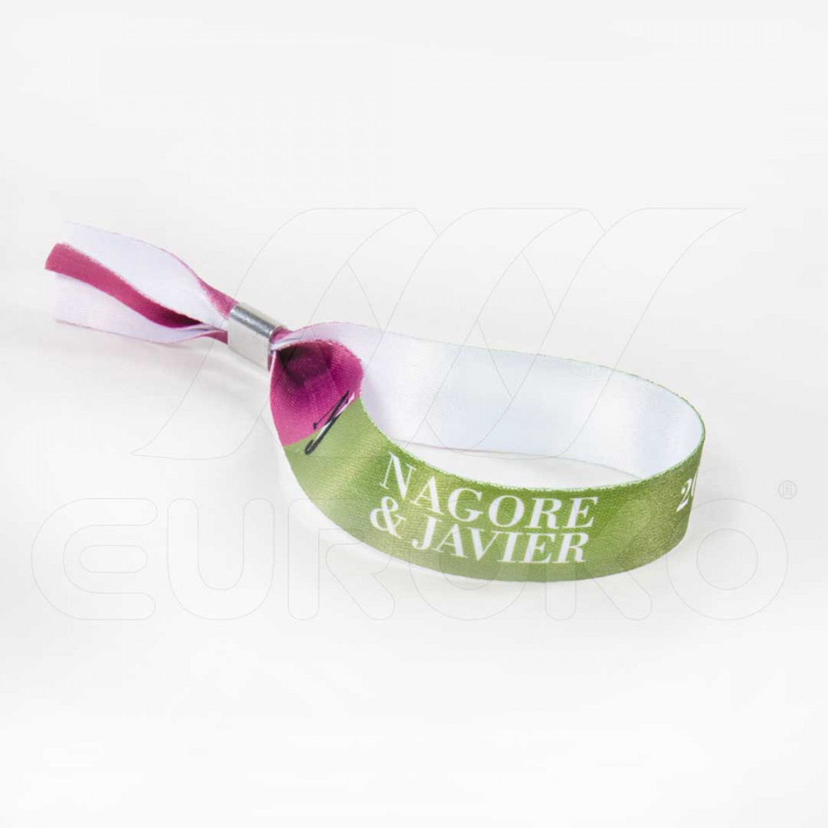 Pulsera de tela personalizada 20mm | www.euroko.es