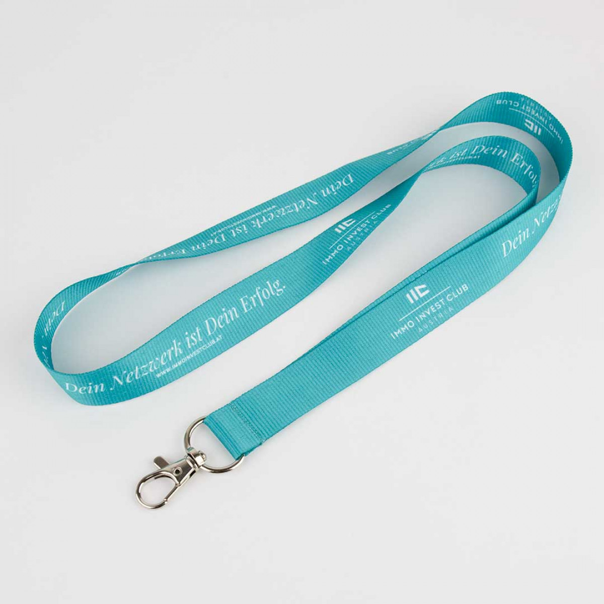 Cinta lanyard personalizada, estriada | www.euroko.es