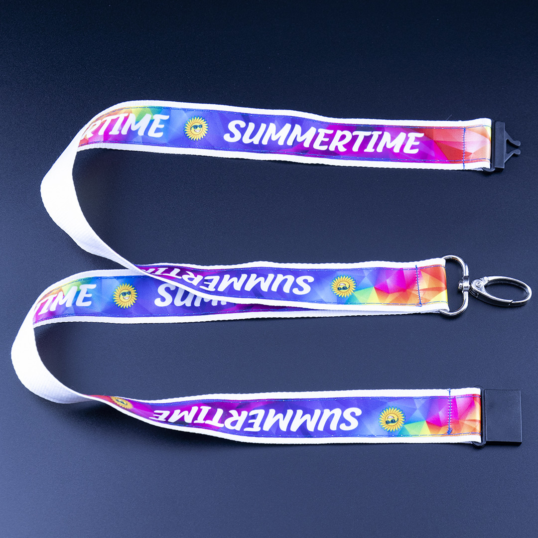 Cinta lanyard premium con cierre de seguridad | www.euroko.es