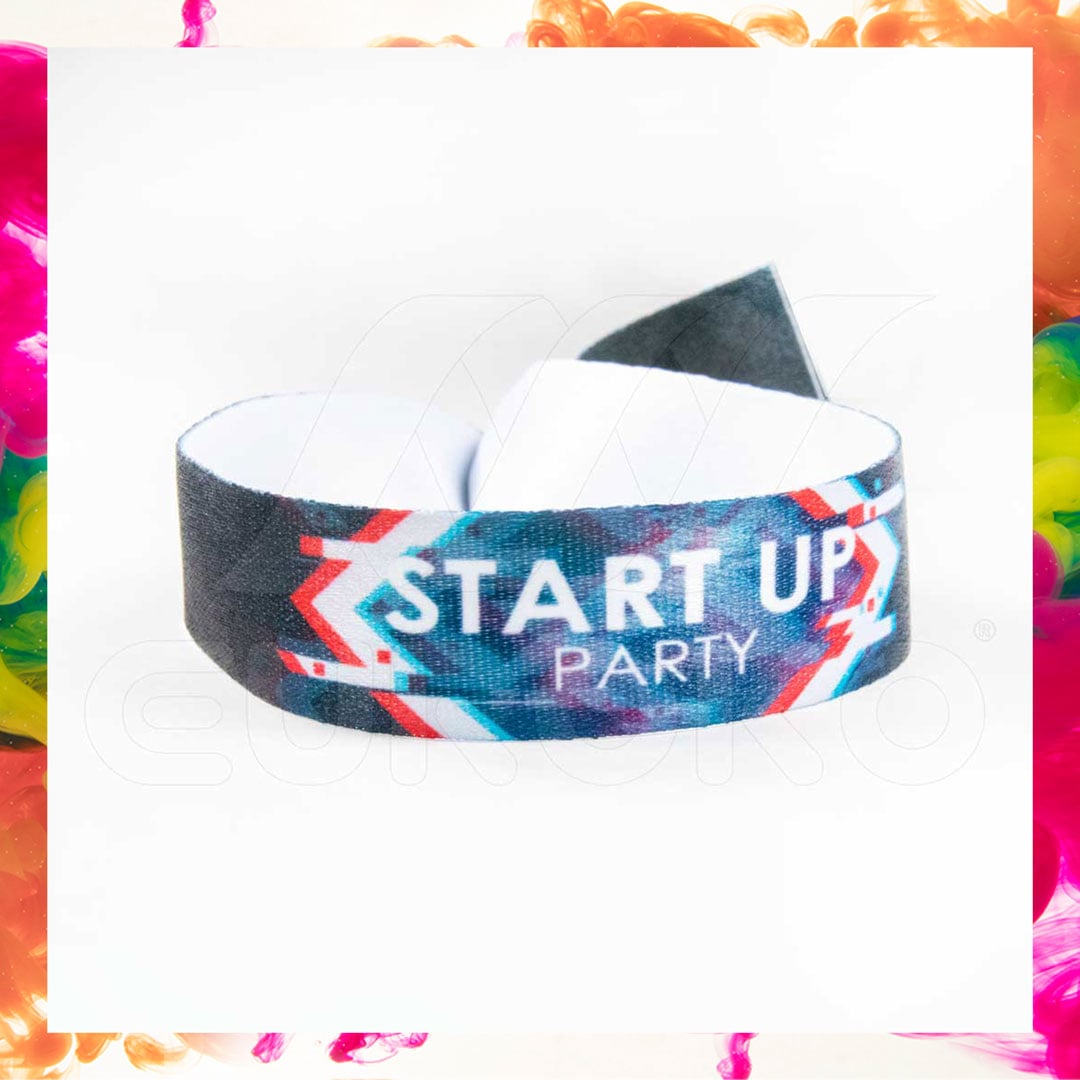 Pulseras de Tela Sublimadas | Pulsera de Tela Personalizada