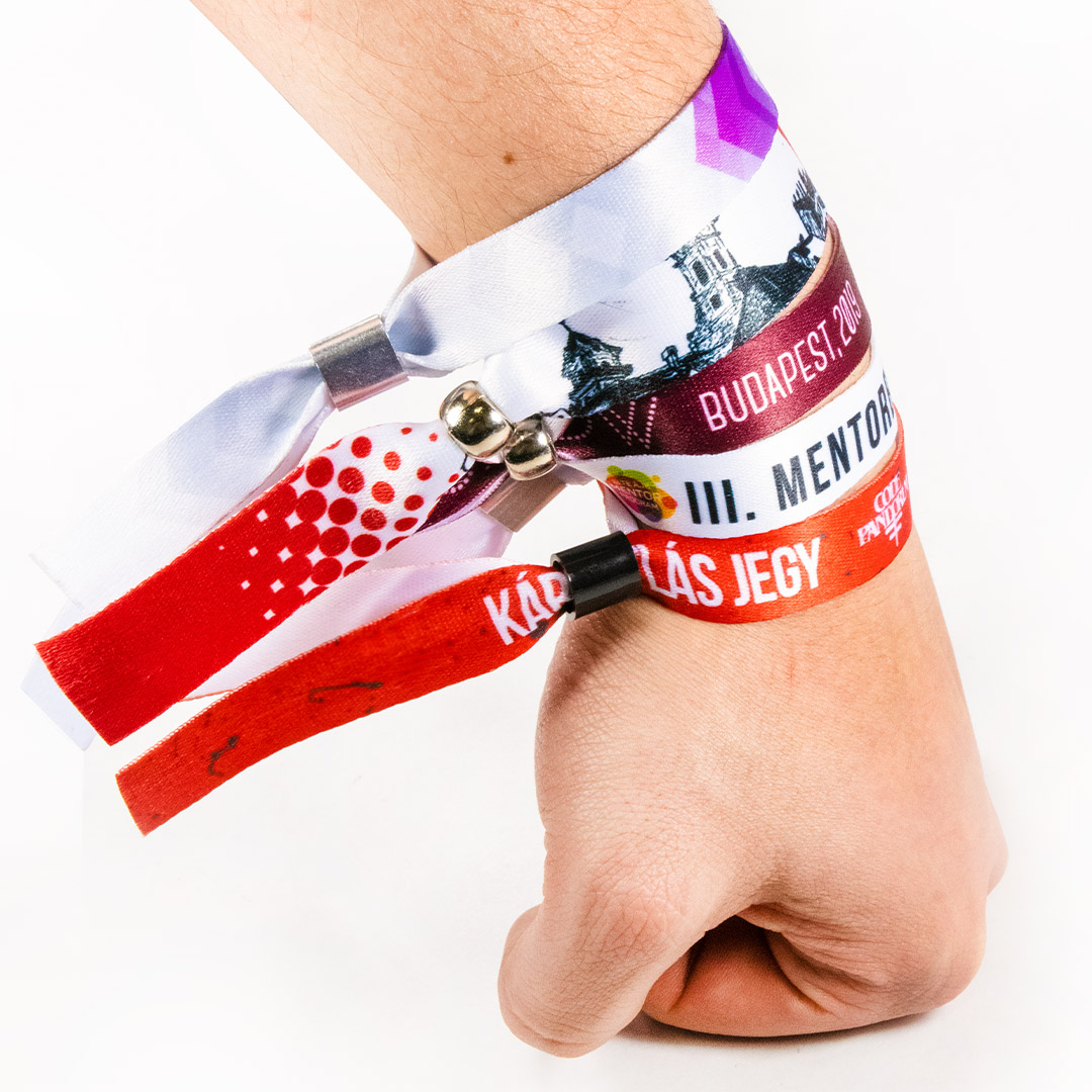 Pulseras de Tela Sublimadas | Pulsera de Tela Personalizada